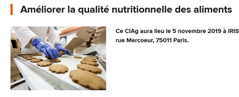 Améliorer la qualité nutritionnelle des aliments Actalia