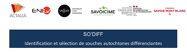 SO’DIFF - Identification et sélection de souches autochtones ...